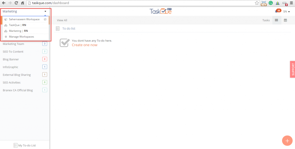 Getting Organized with TaskQue