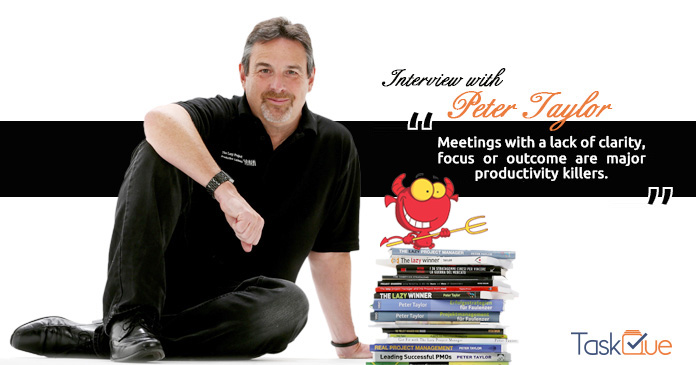 Best PM Selling book " The Lazy Project Manager" Author Sir Peter Taylor