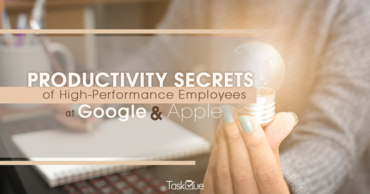 Productivity Secrets of High-Performance Employees at Google & Apple